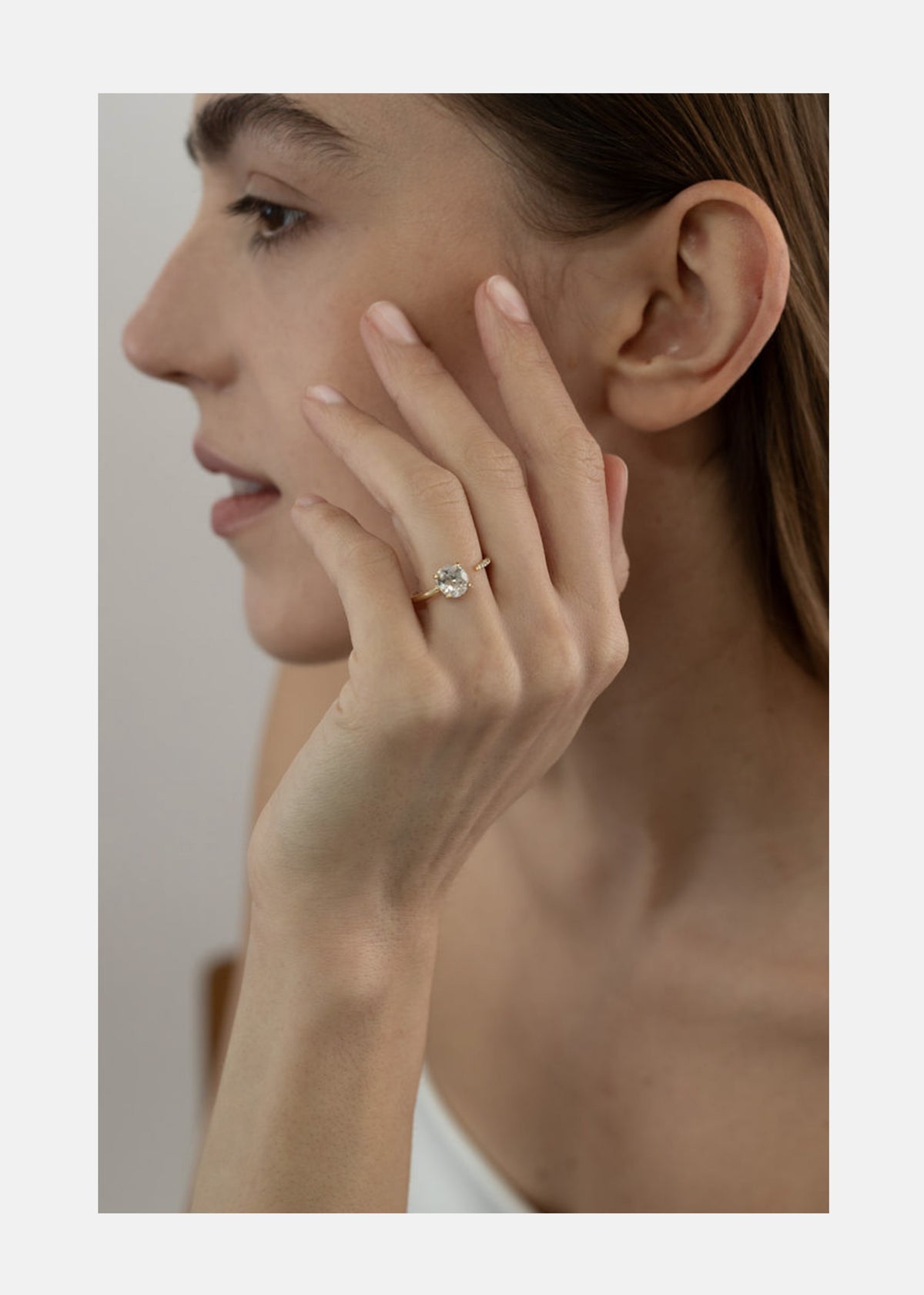 Brilliant Crescendo Ring