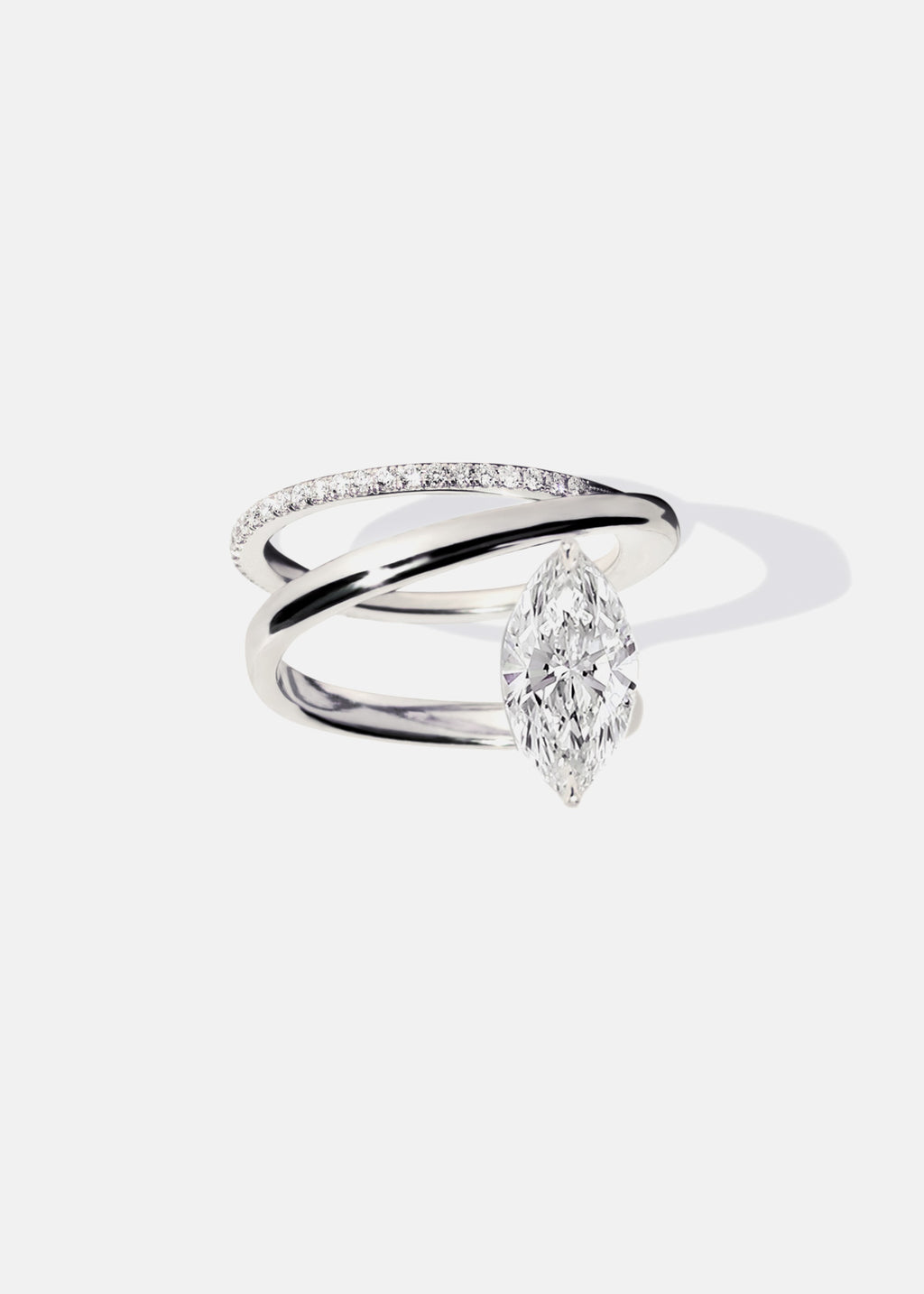 Marquise Double Flare Ring – KATKIM