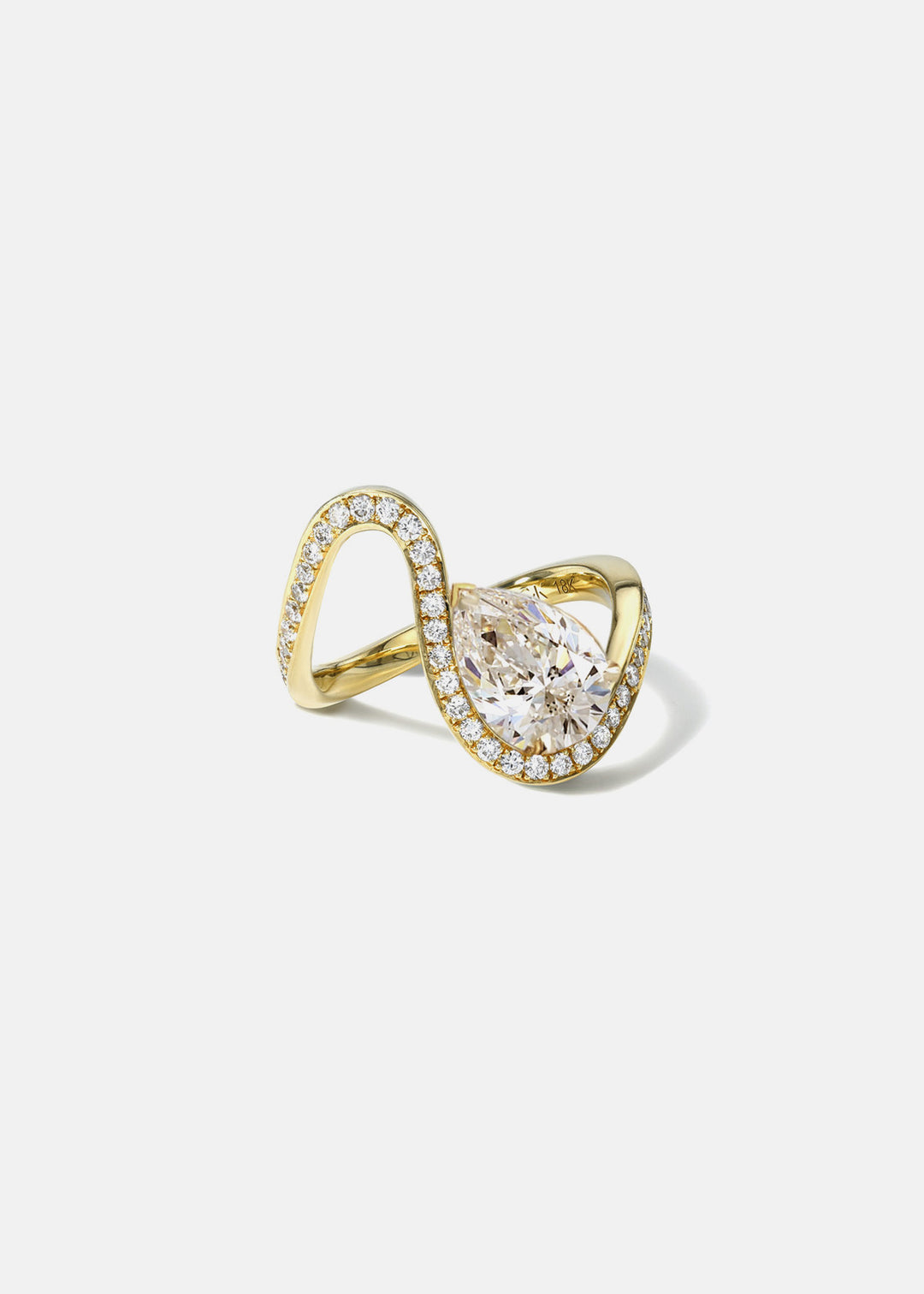 Diamond Trace Pavé Ring – KATKIM