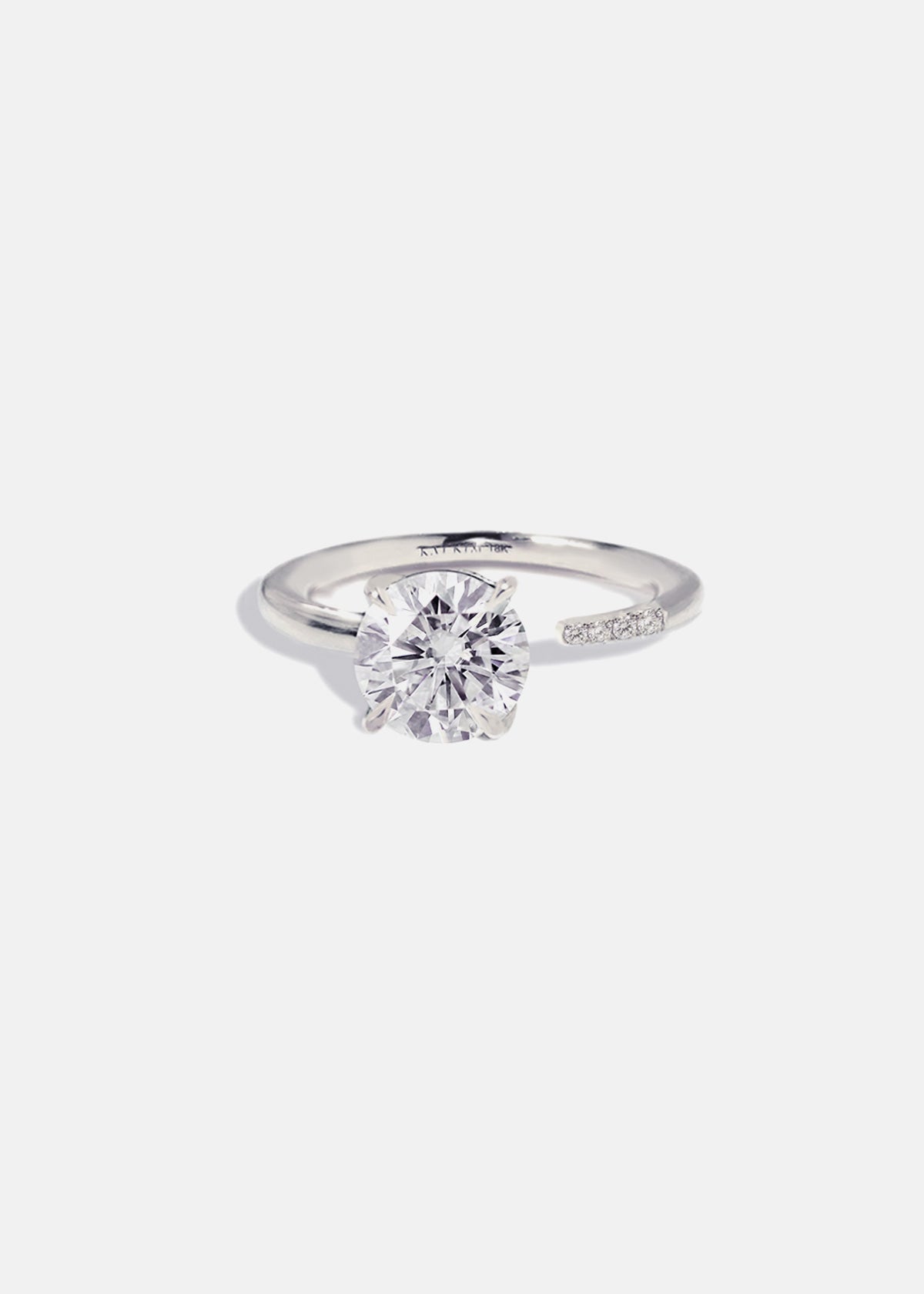 Brilliant Crescendo Ring