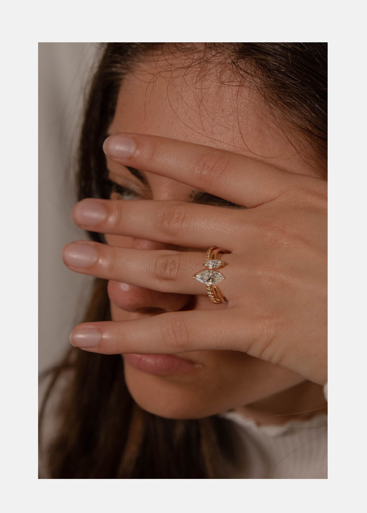 Marquise Crescendo Ring – KATKIM