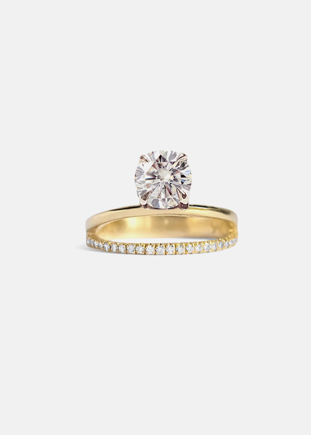 Diamond Sunset Pavé Ring – KATKIM
