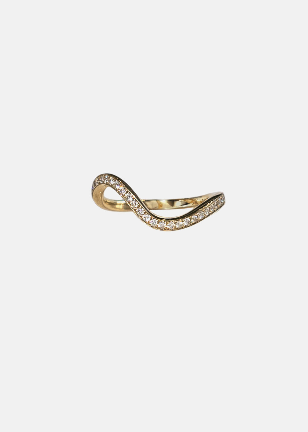 Mini Trace Pavé Band – KATKIM