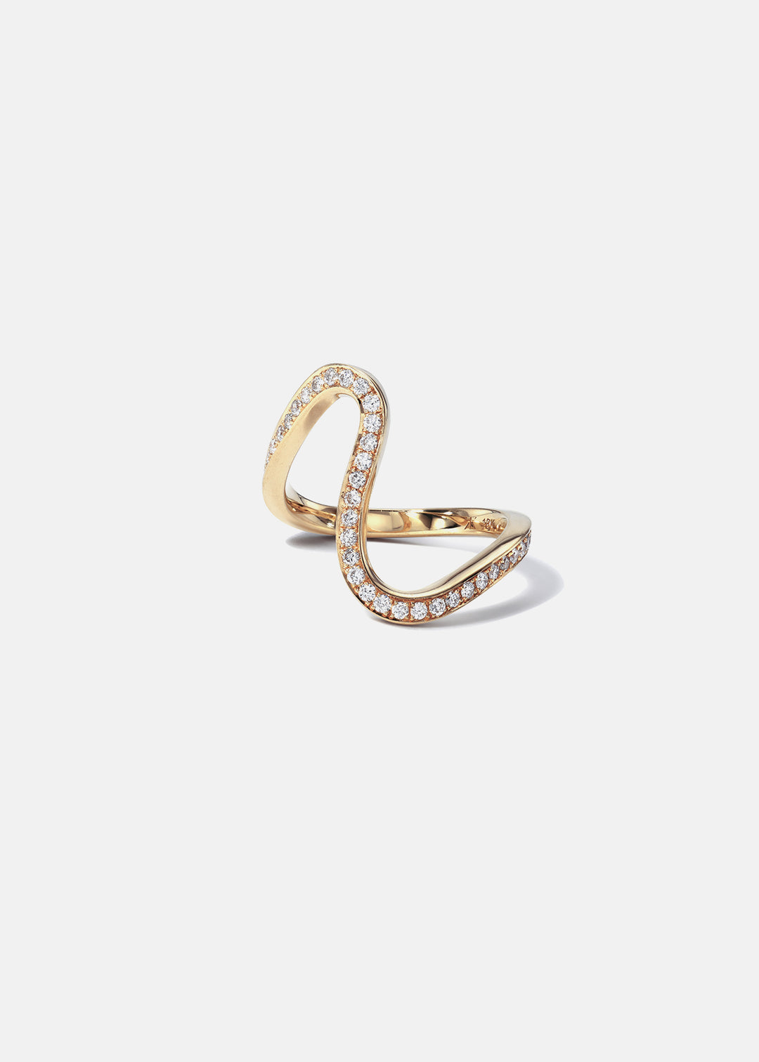 Trace Pavé Ring – KATKIM
